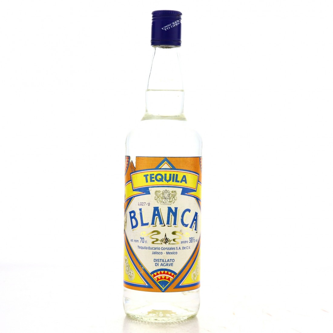 Eucario Gonzales Tequila Blanca Whisky Auctioneer