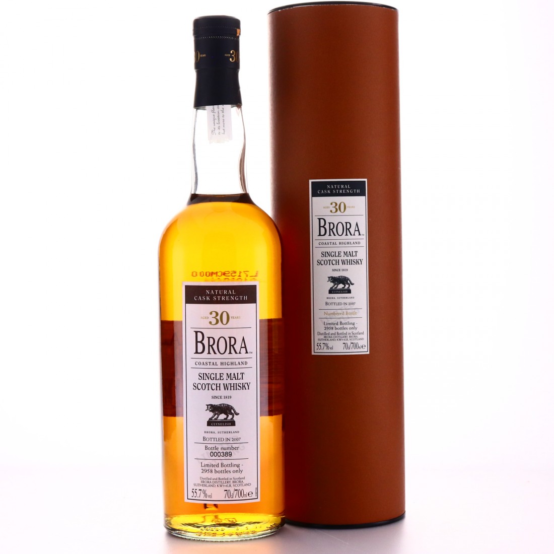 Brora 30 Year Old 2007 Release | Whisky Auctioneer