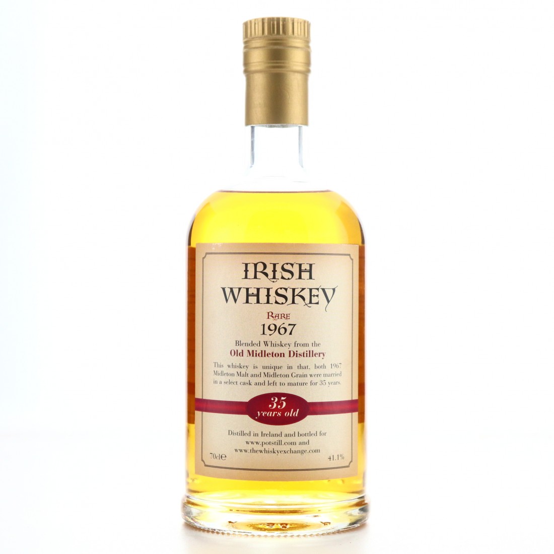 Old Midleton 1967 35 Year Old Irish Whiskey / Potstill & TWE | Whisky Auctioneer