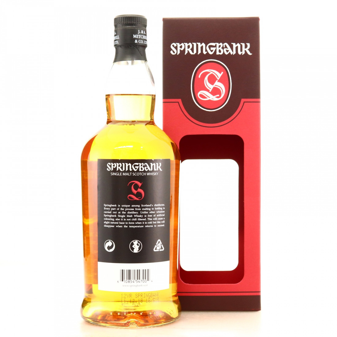 Springbank 12 Year Old Cask Strength / 54.8% | Whisky Auctioneer