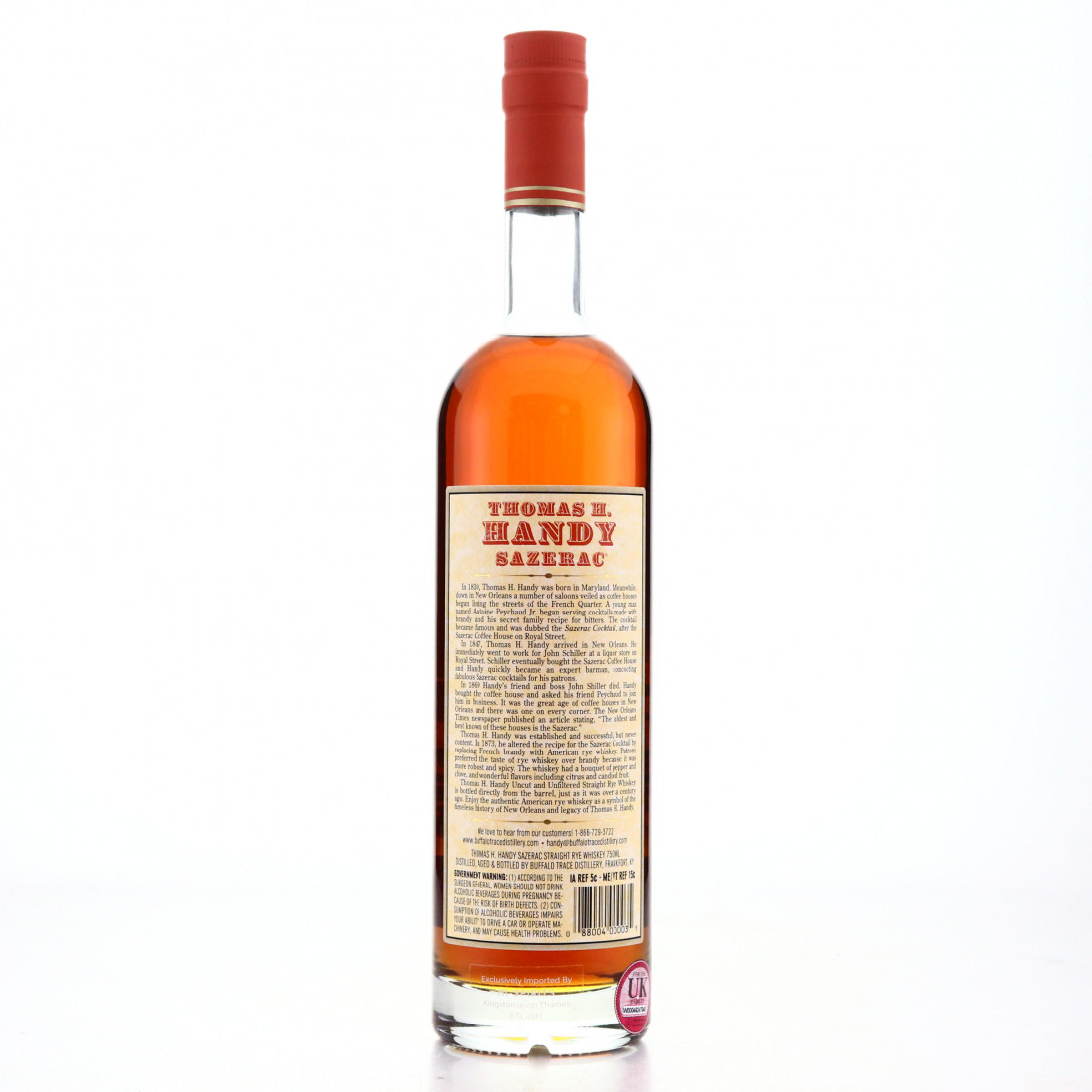 Thomas H Handy Sazerac Rye 2019 Release | Whisky Auctioneer