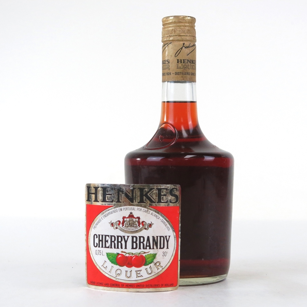 Henkes Cherry Brandy Liqueur 1970s | Whisky Auctioneer