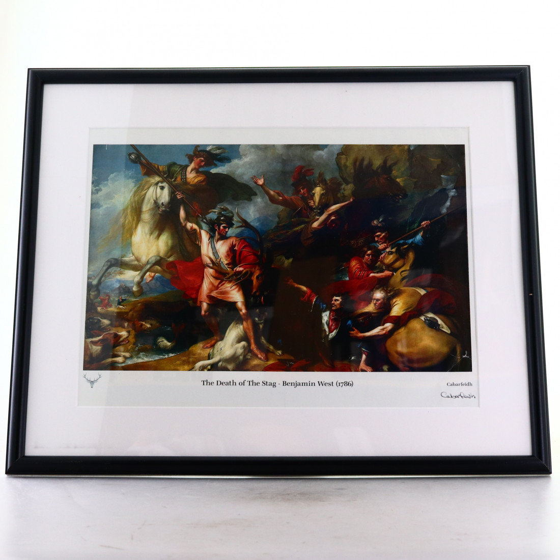 Dalmore 'Death of the Stag' Print - Framed | Whisky Auctioneer