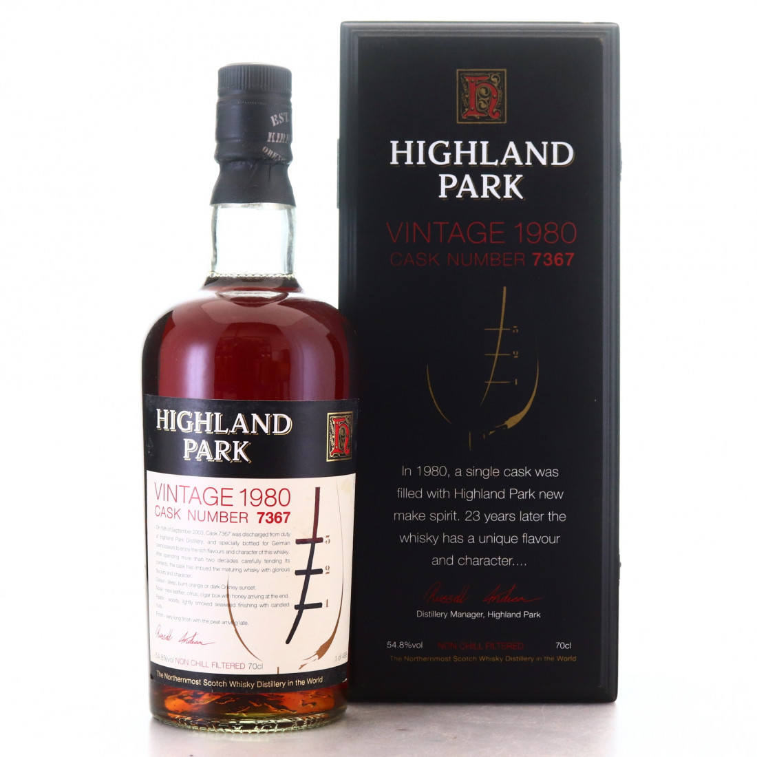 Highland Park 1980 Single Cask #7367 / Germany | Whisky Auctioneer Highland Park 1980 Single Cask #7367 / Germany | Whisky Auctioneer