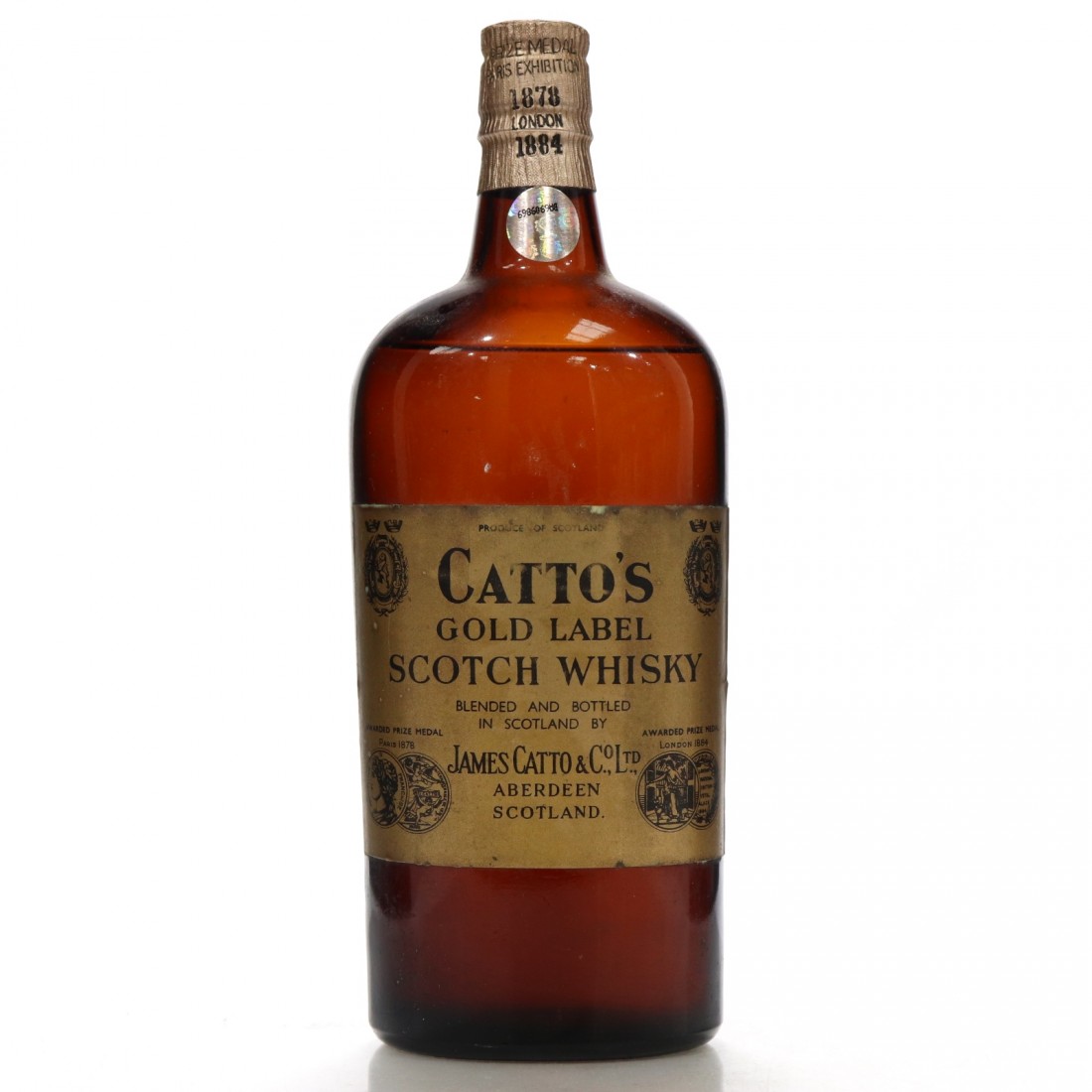 Catto's Gold Label Scotch circa 1950s | Whisky Auctioneer