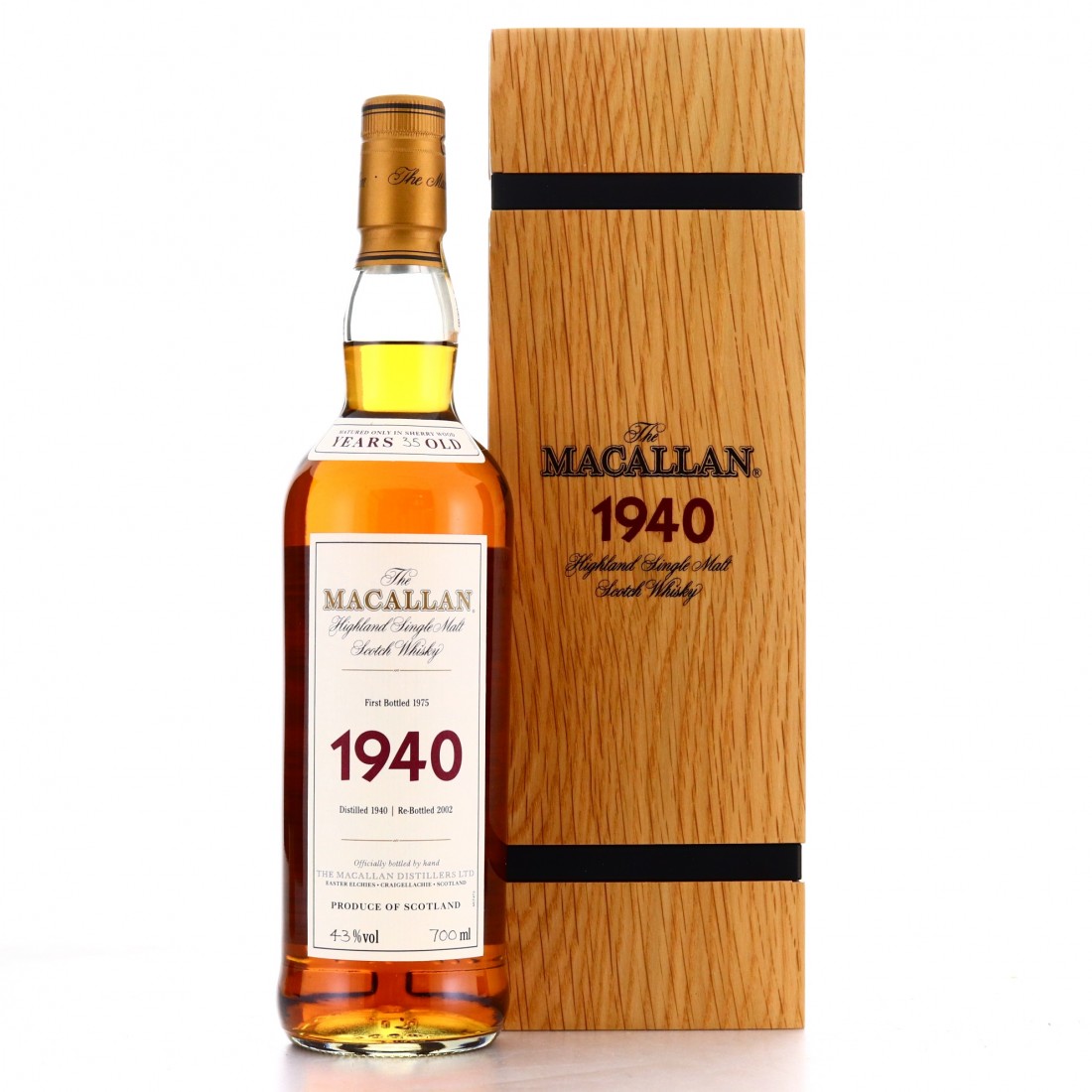 Macallan 1940 Fine and Rare 35 Year Old | Whisky Auctioneer