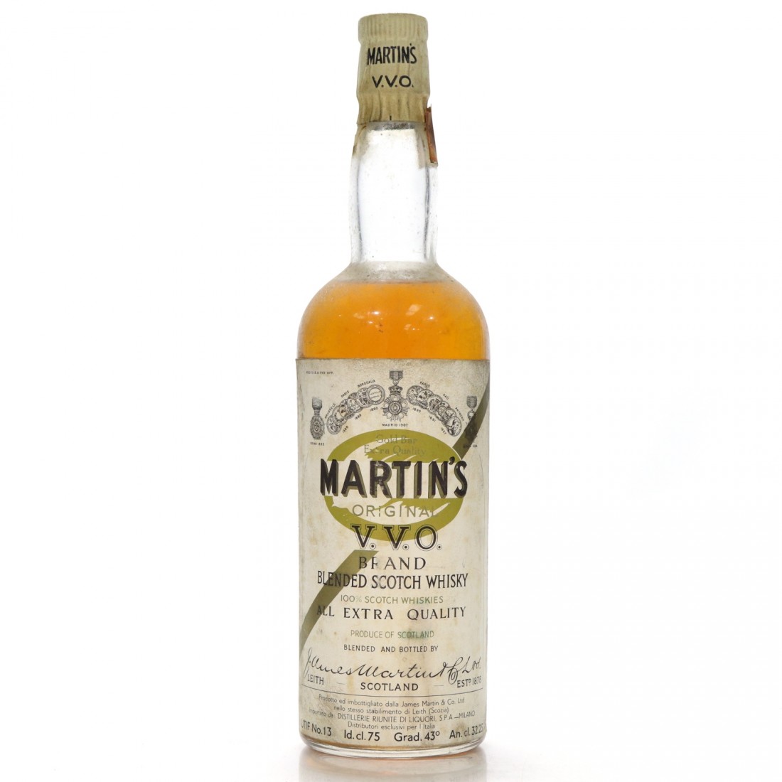 Martin's V.V.O. Scotch Whisky 1960s | Whisky Auctioneer