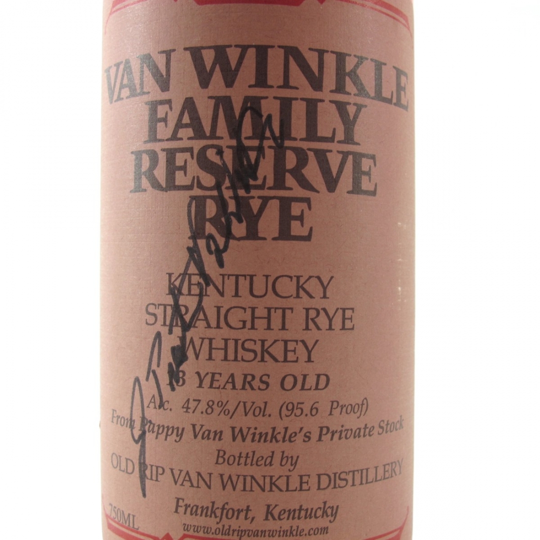 Pappy Van Winkle 13 Year Old Family Reserve Rye / 2015 Release | Whisky ...