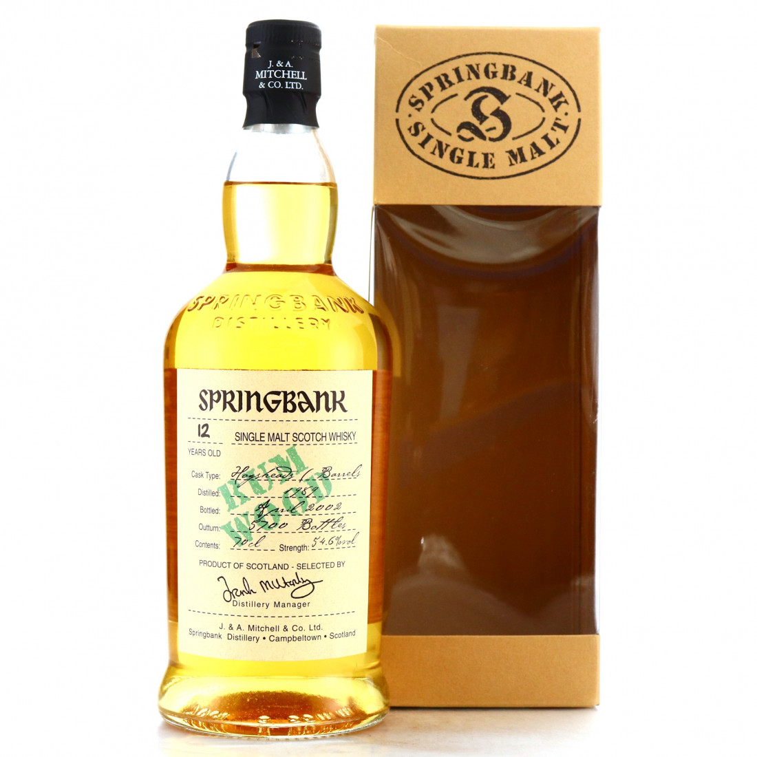 Springbank 1989 Rum Wood 12 Year Old | Whisky Auctioneer