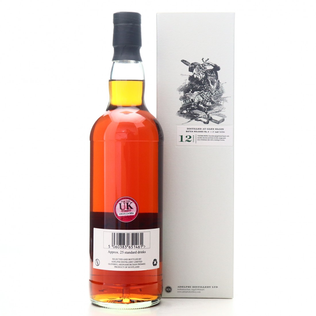 Glen Elgin 12 Year Old Adelphi Laudale Batch #4 | Whisky Auctioneer