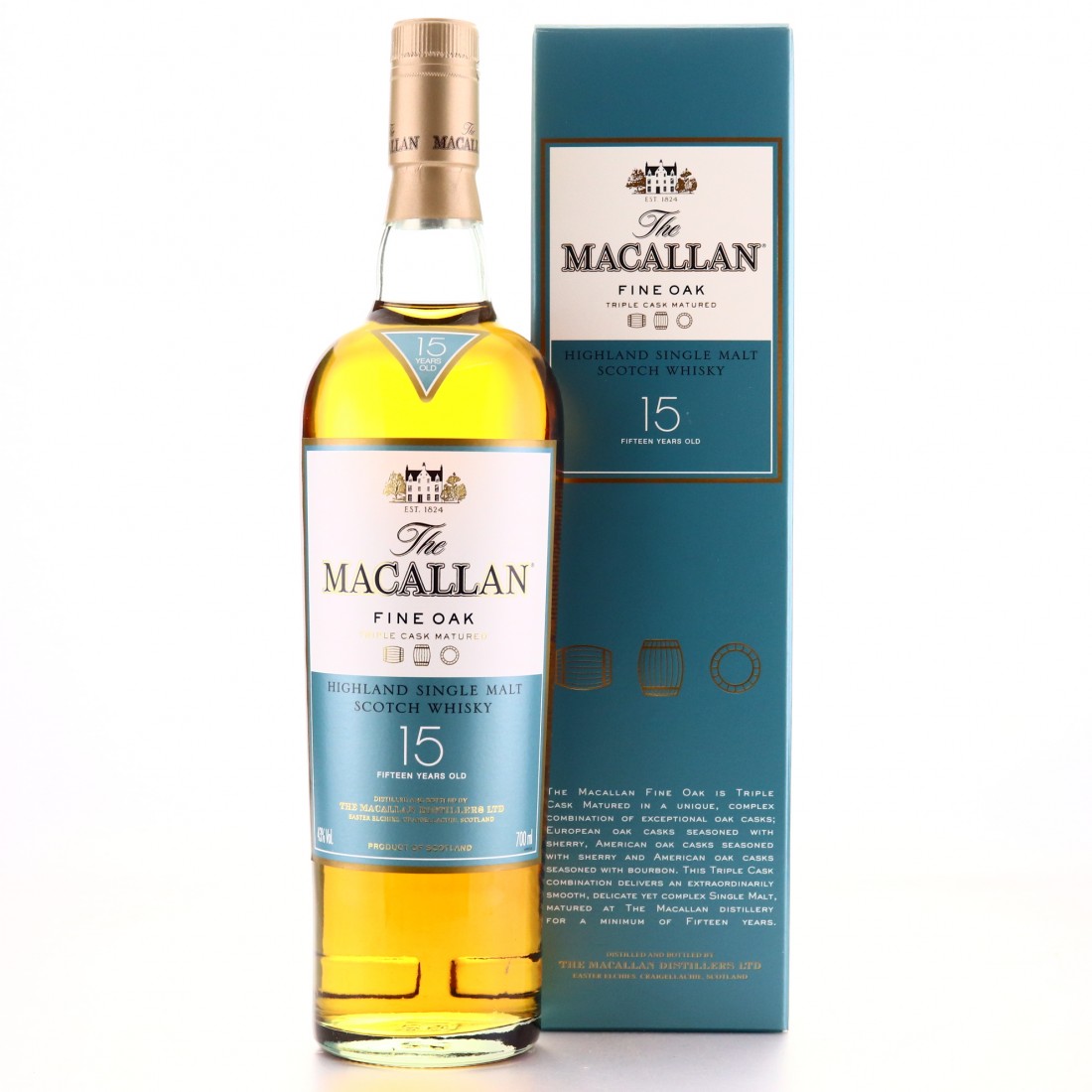 Macallan 15 Year Old Fine Oak | Whisky Auctioneer Macallan 15 Year Old Fine Oak | Whisky Auctioneer