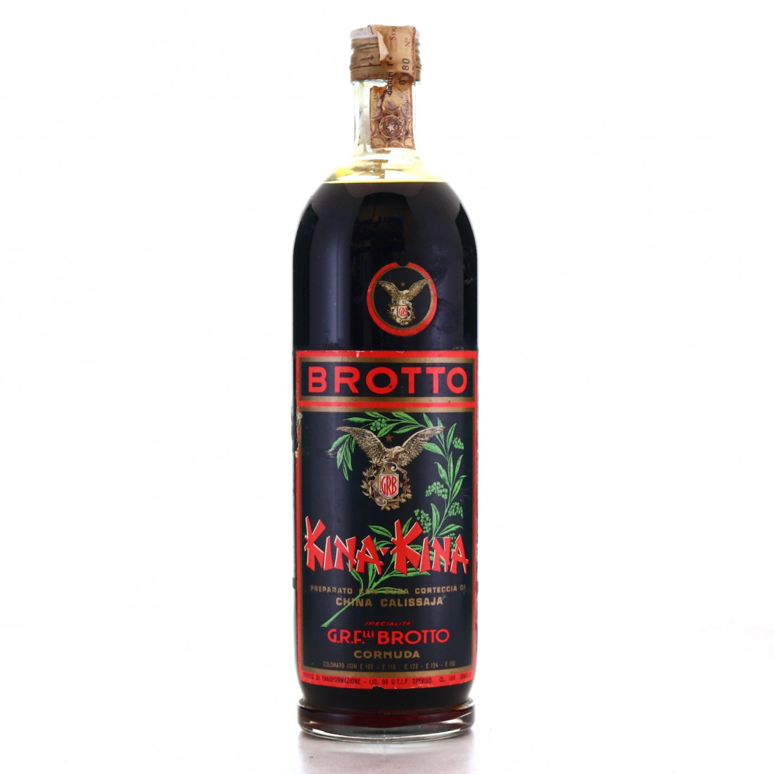 Brotto Kina Kina China Calissaja 1 Litre 1960s | Whisky Auctioneer