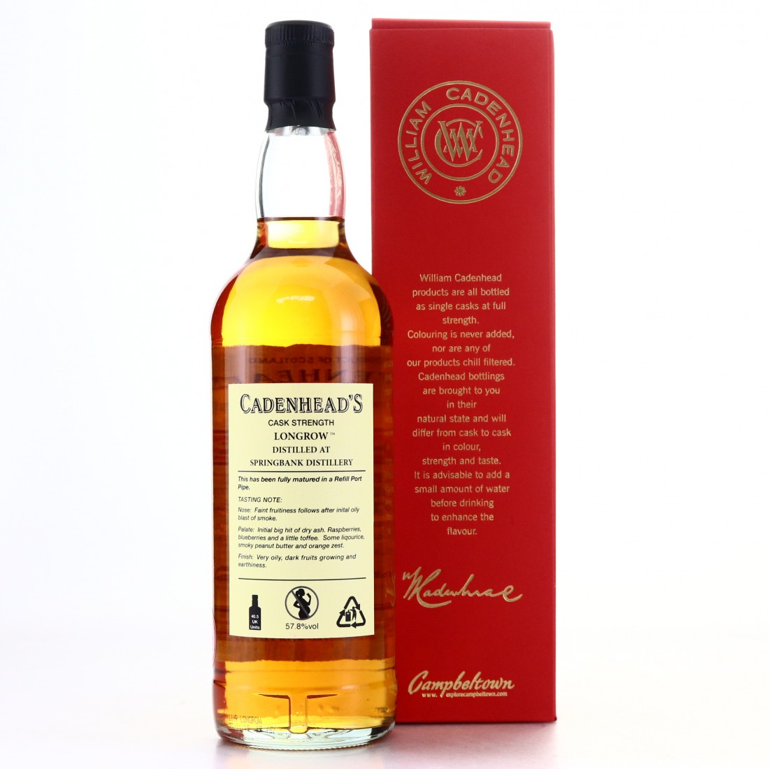 Longrow 2007 Cadenhead's 11 Year Old Port Cask | Whisky Auctioneer
