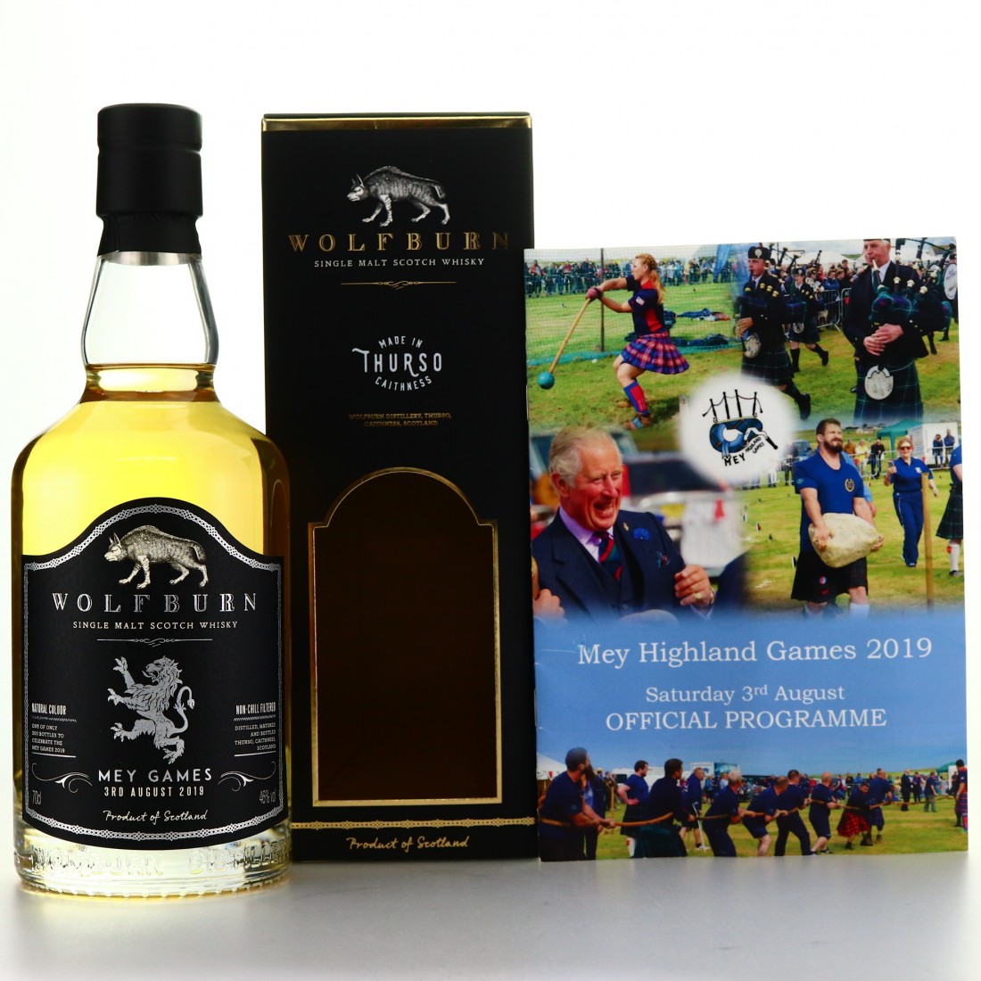 Wolfburn Mey Games 2019 / with Programme | Whisky Auctioneer
