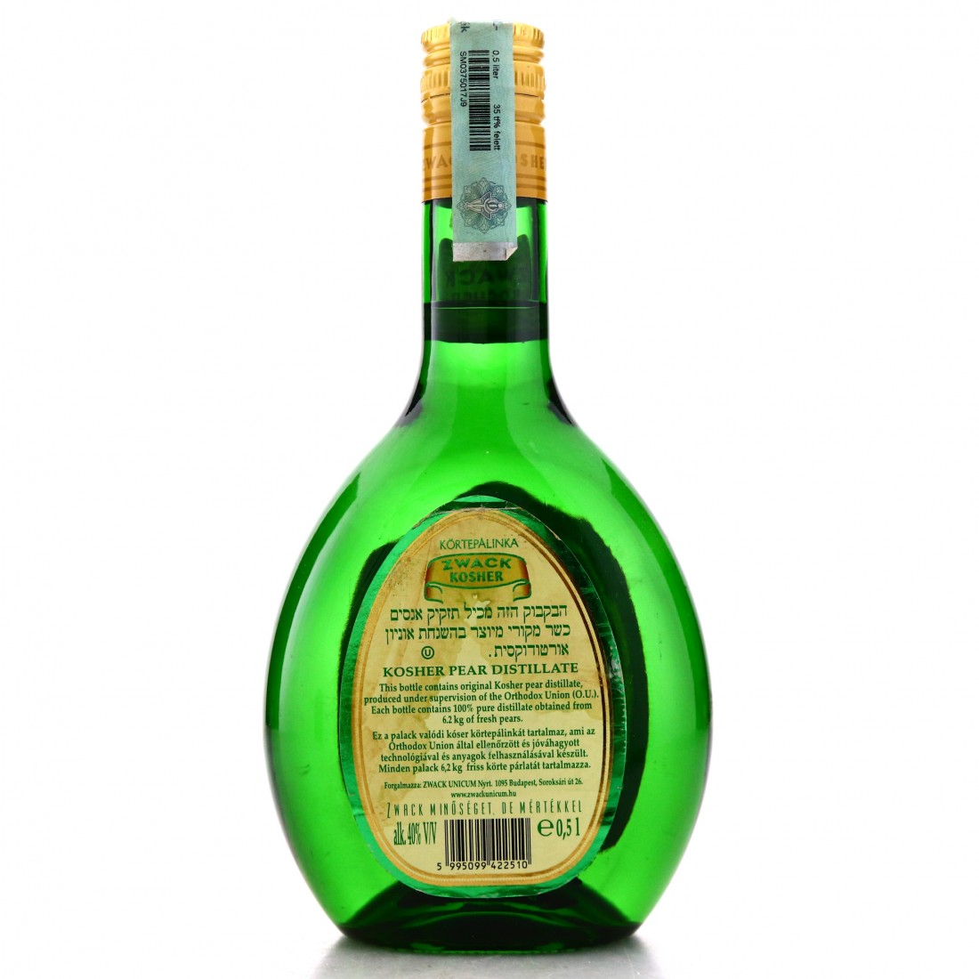 Zwack Kosher Palinka 50cl | Whisky Auctioneer