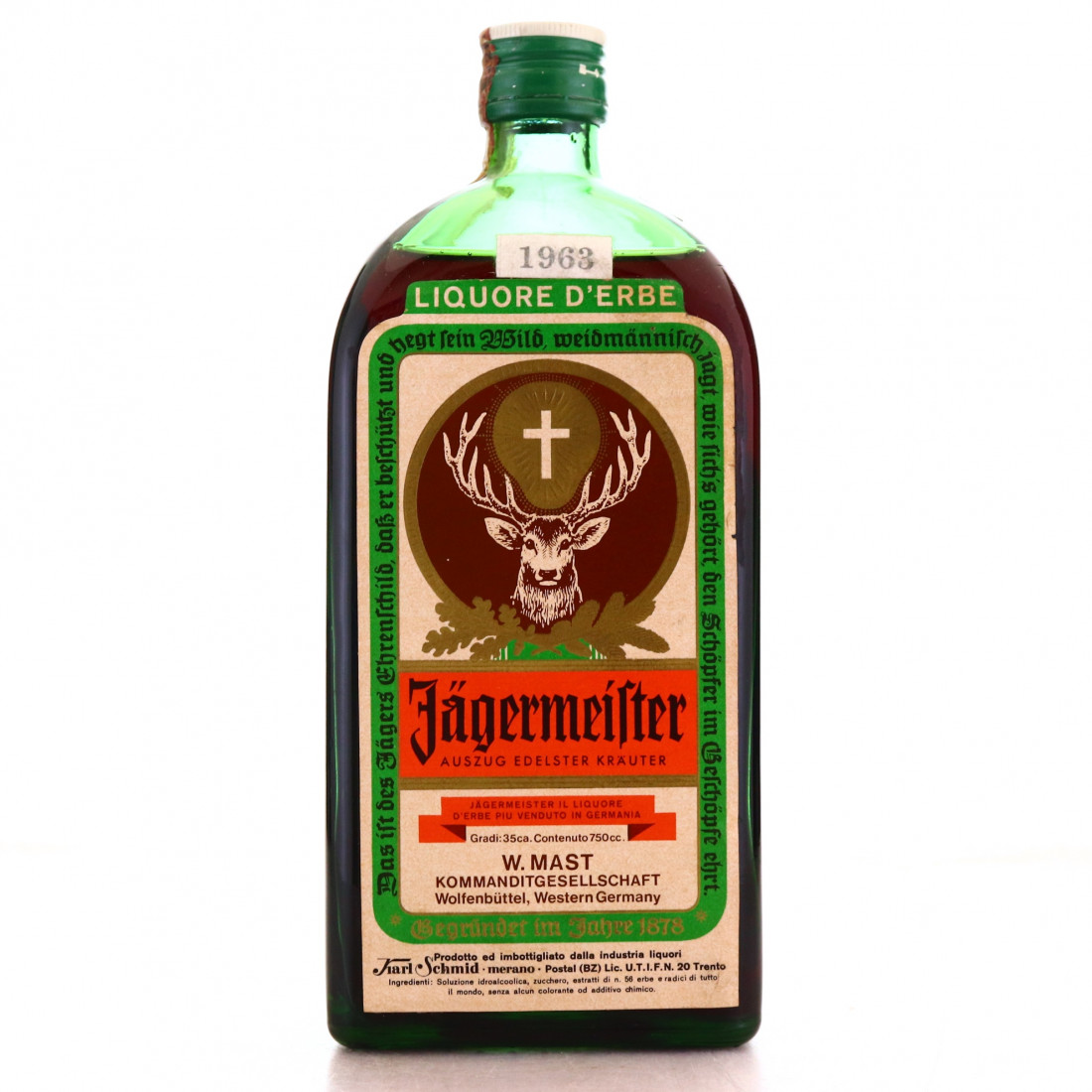 Jagermeister 1960s | Whisky Auctioneer