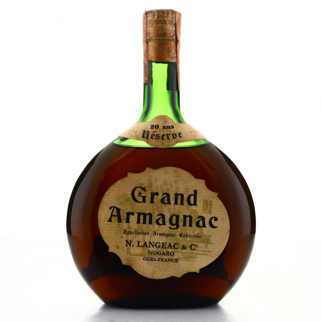 Langeac 20 Year Old Grand Armagnac 1960s | Whisky Auctioneer