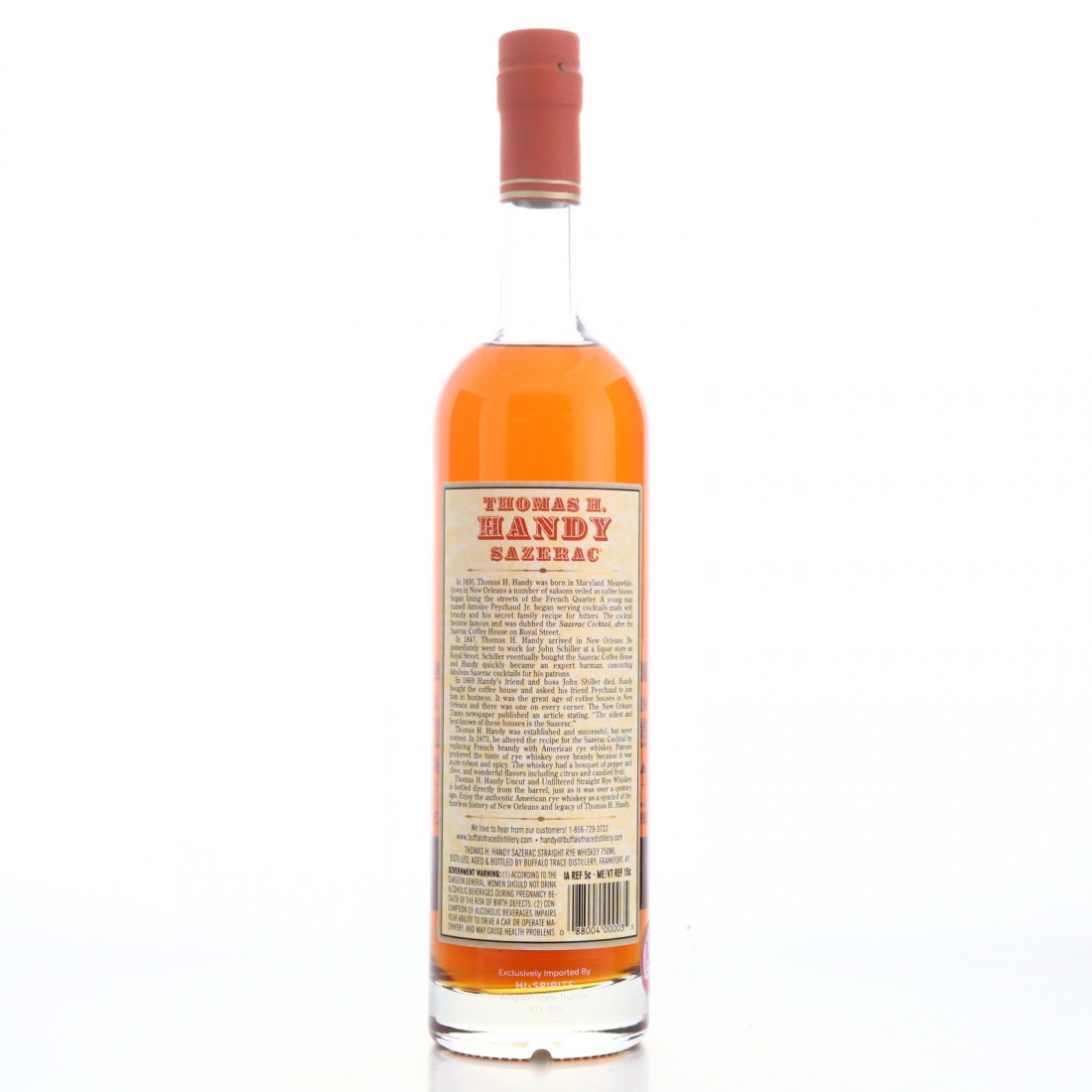 Thomas H Handy Sazerac Rye 2018 Release | Whisky Auctioneer