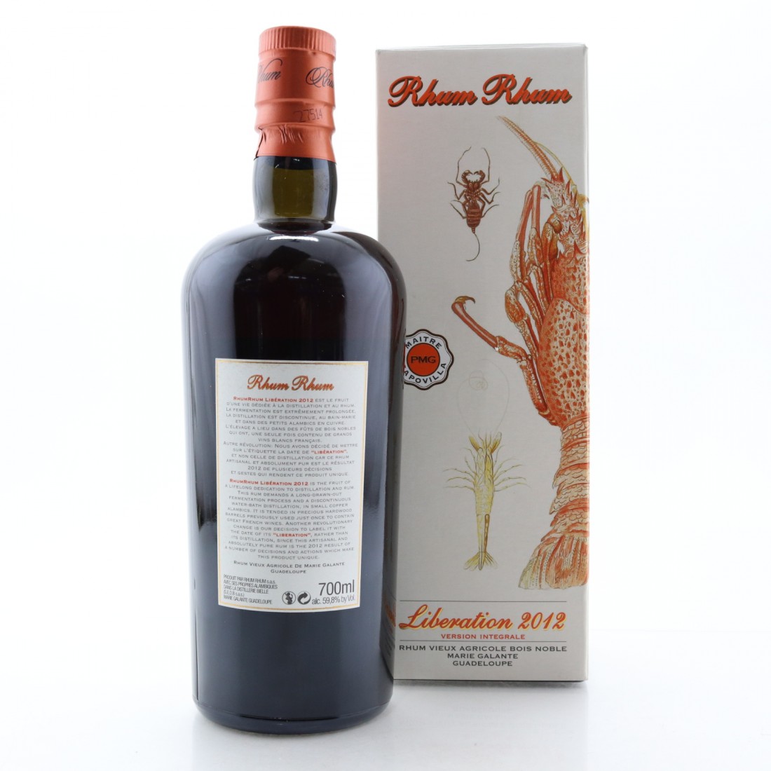 Rhum Rhum 5 Year Old Liberation 2012 / Version Integral | Whisky Auctioneer