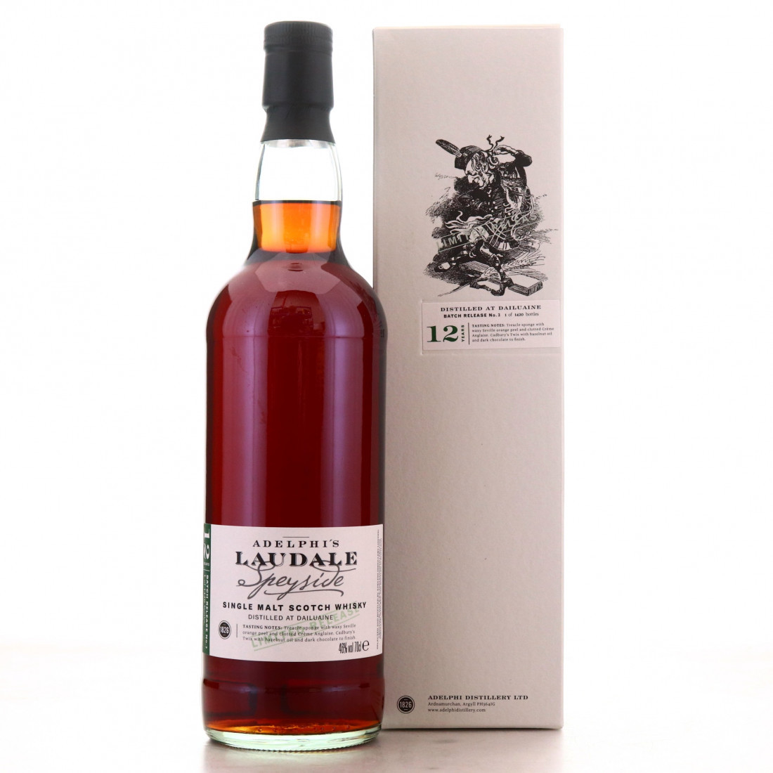 Dailuaine 12 Year Old Adelphi Laudale Batch #3 | Whisky Auctioneer