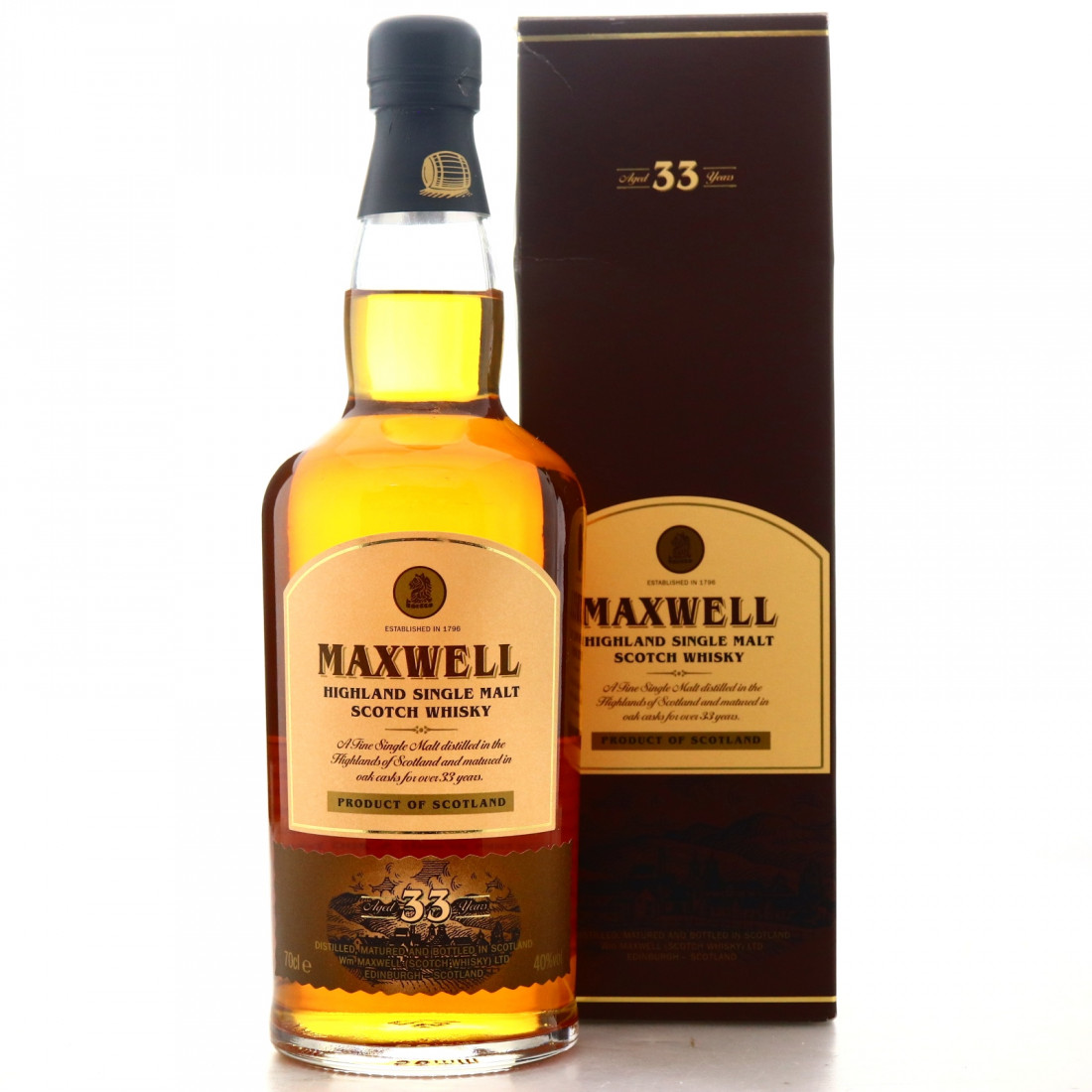 Maxwell 1979 33 Year Old Highland Single Malt | Whisky Auctioneer