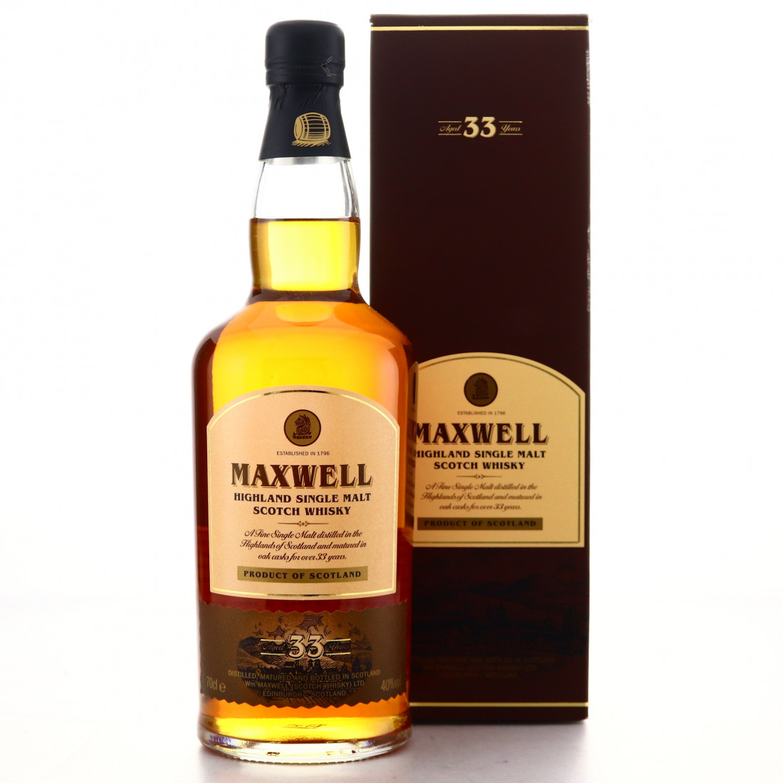Maxwell 1979 33 Year Old Highland Single Malt | Whisky Auctioneer