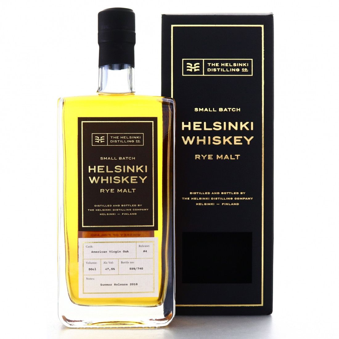 Helsinki Rye Malt Whiskey Summer Release 2018 #4 50cl | Whisky Auctioneer