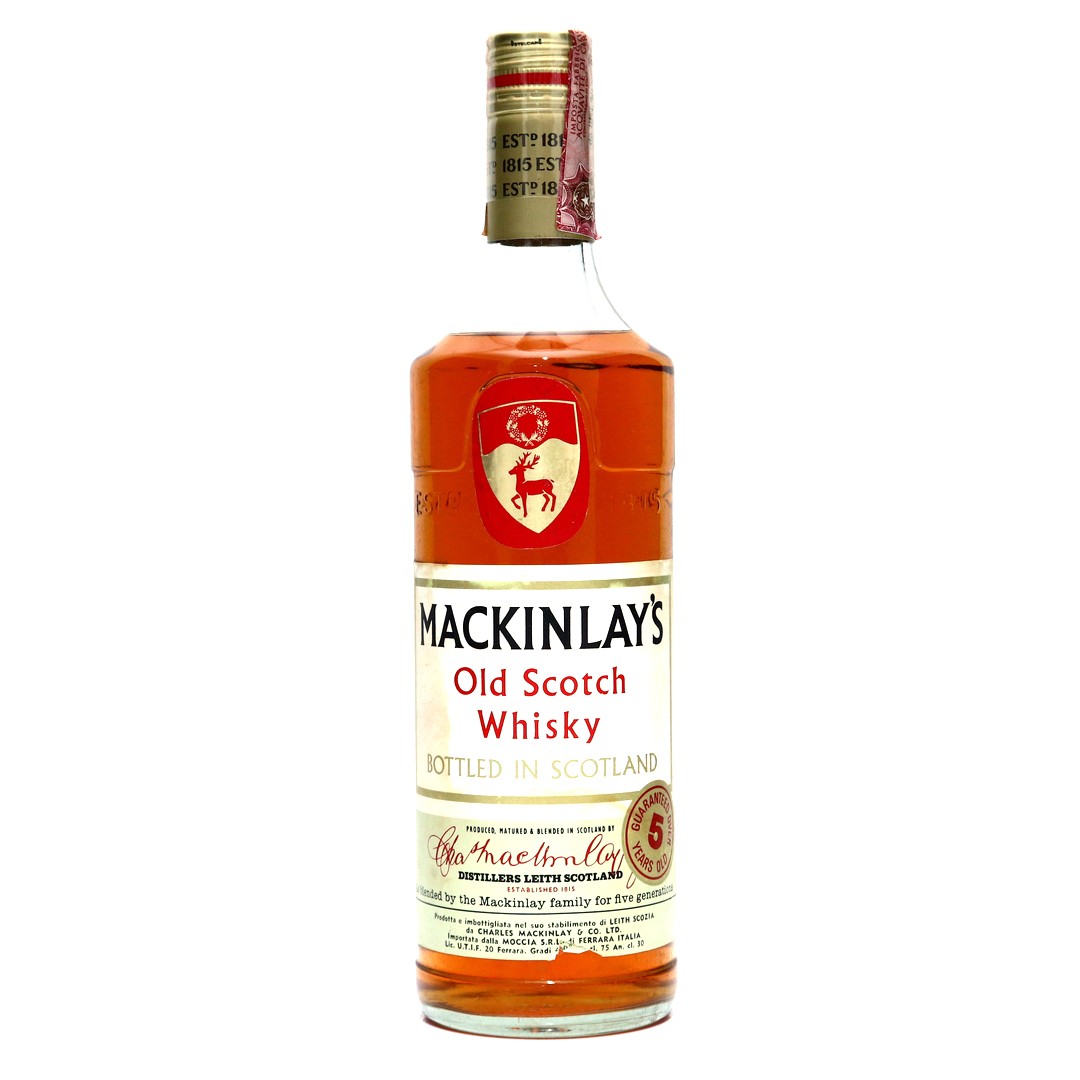 Mackinlay's 5 Year Old Scotch Whisky 1960s / Moccia Import | Whisky ...