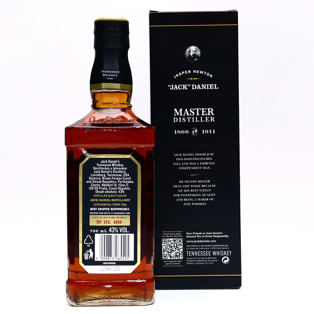 Jack Daniel's Master Distiller No.1 / Jasper Newton 'Jack' Daniel ...
