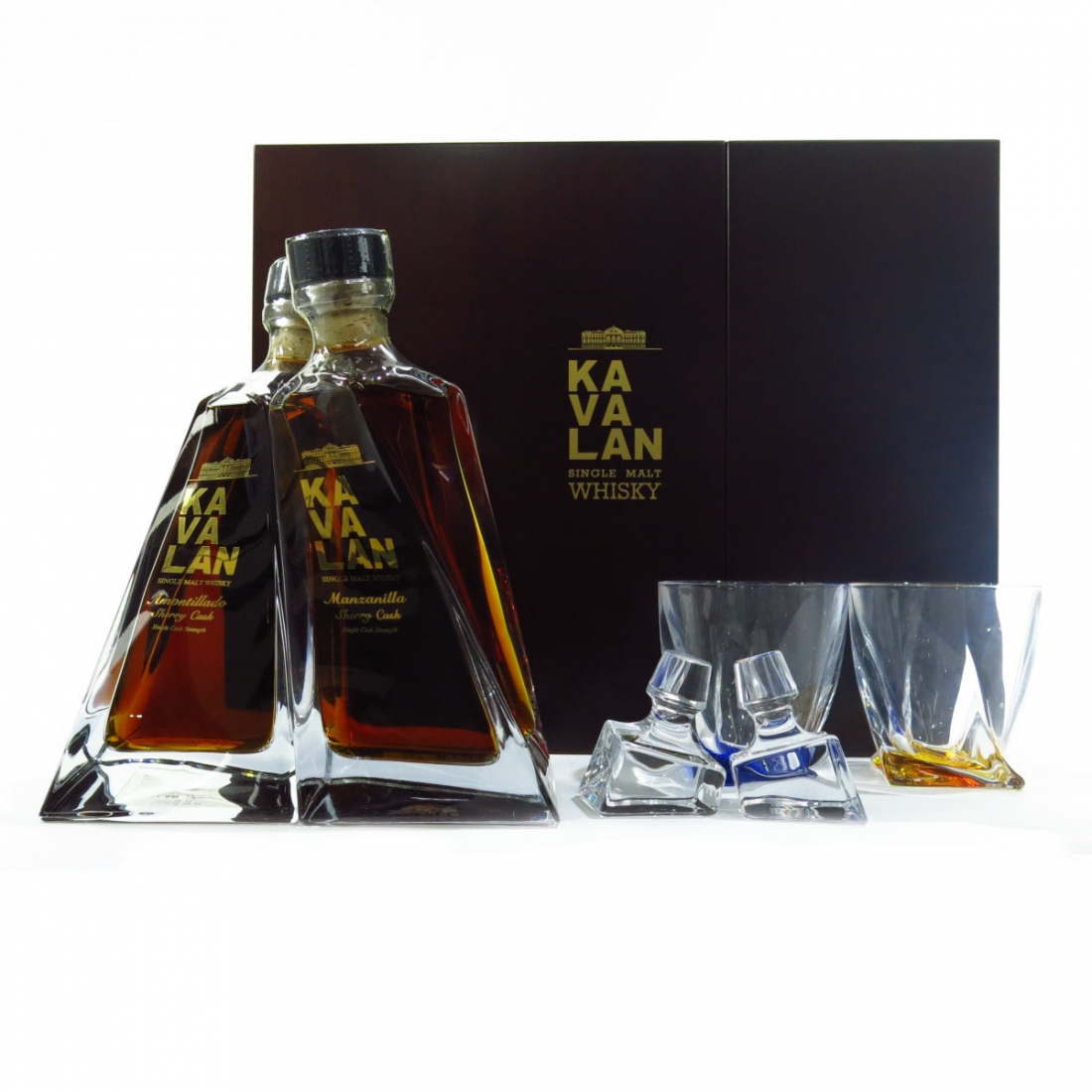 Kavalan Cask Strength Amontillado and Manzanilla Gift Set | Whisky ...
