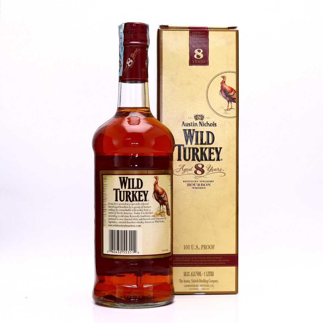 Wild Turkey 8 Year Old 101 Proof 1 Litre | Whisky Auctioneer