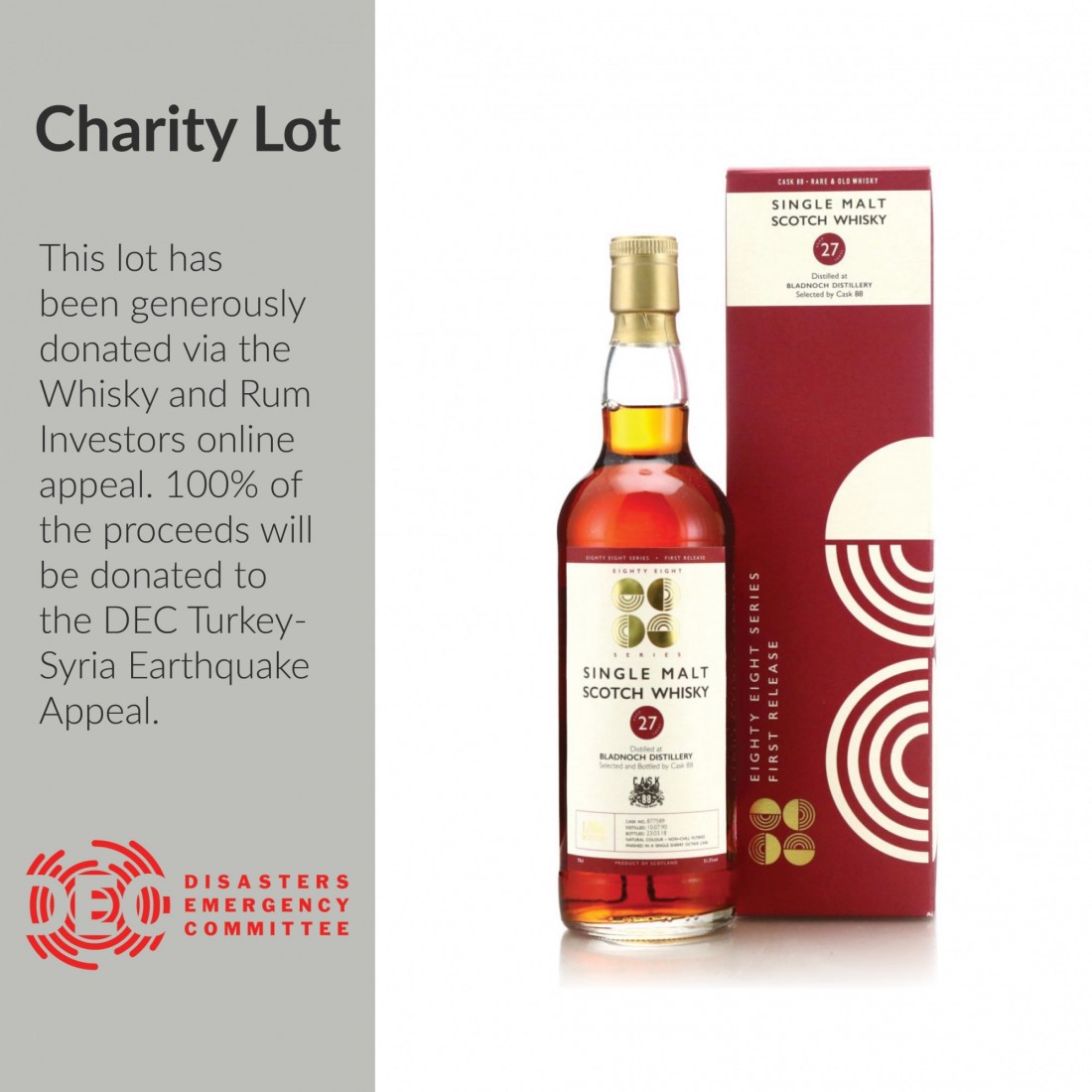 Bladnoch 1990 Eighty Eight Series 27 Year Old First Release / WARI ...